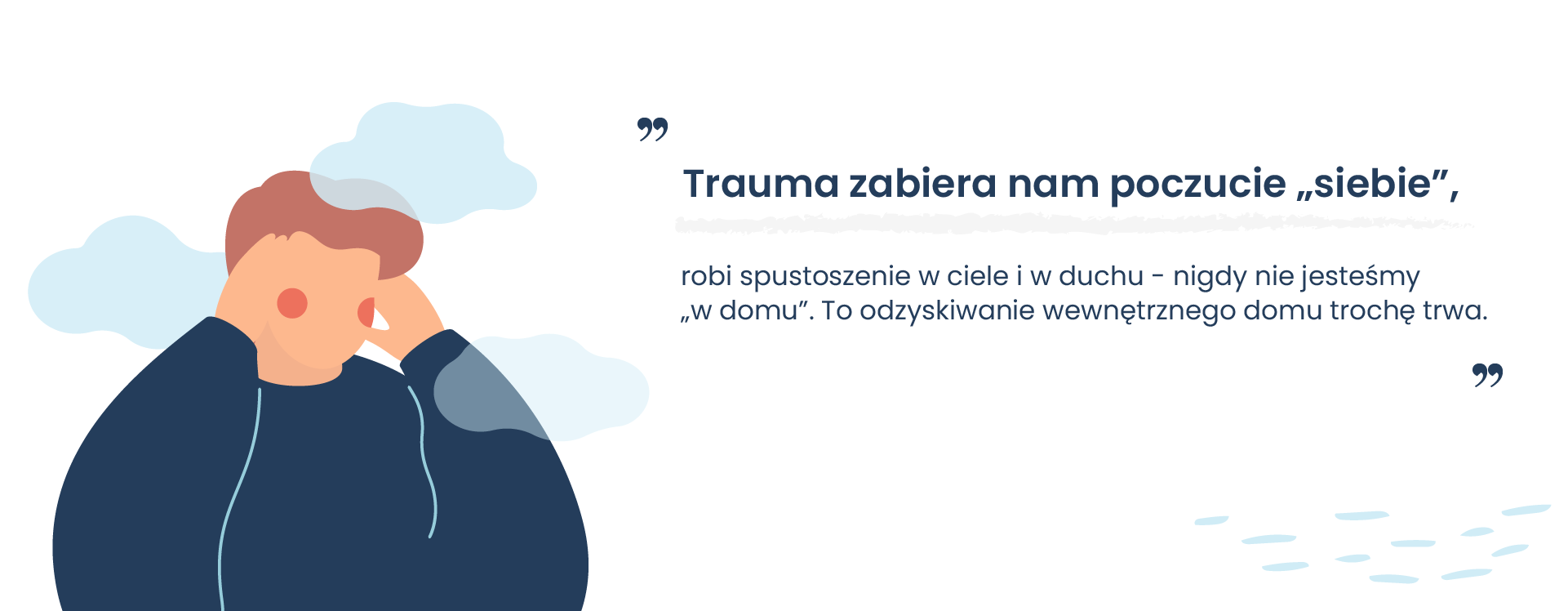 Czule o traumie dziecięcej ze wskazówkami dla dorosłych mówi Sabina ...